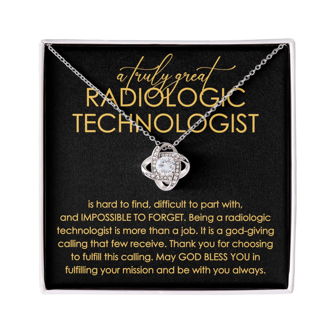 Radiologic Technologist Necklace, Gift for Radiologic Technologist ...