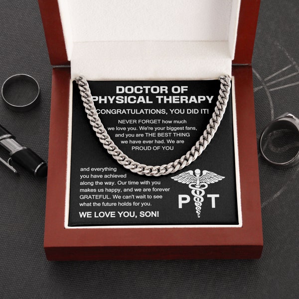 Physical Therapy Doctor Graduation Invitation Etsy