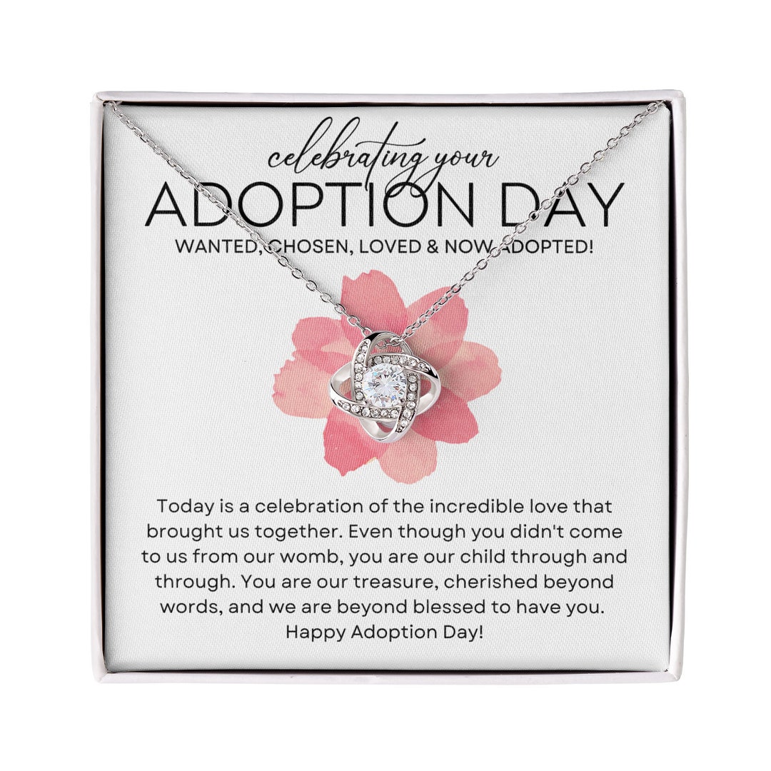 Adoption Day Necklace Gift for Adoption Day Thank You - Etsy