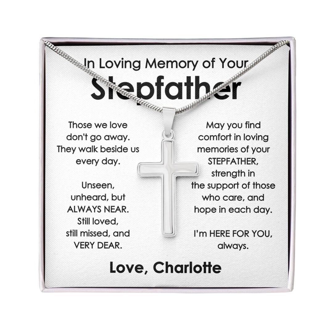 Personalized in Loving Memory of Your Stepfather, Loss of Stepfather ...