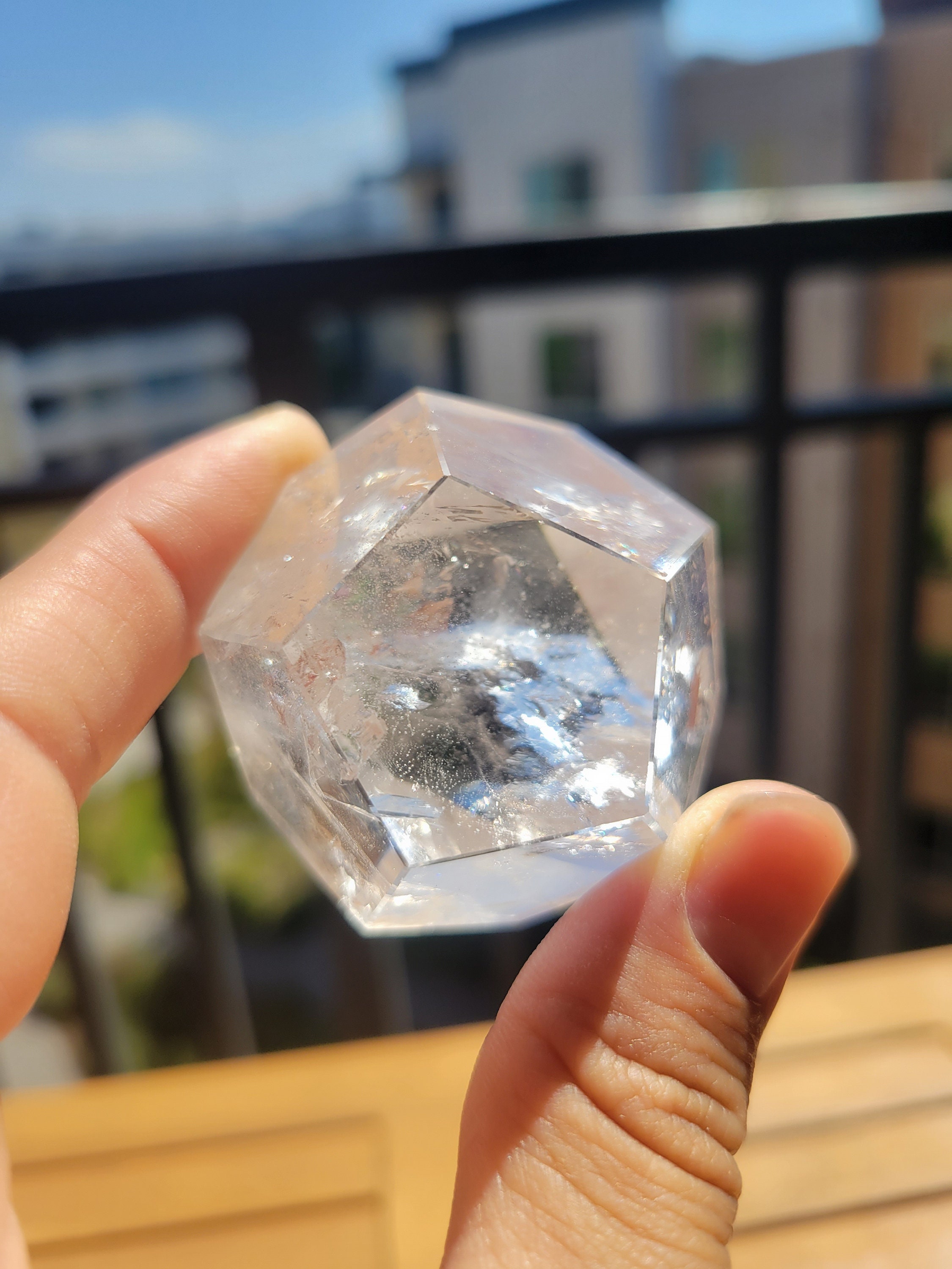 Lemurian Dodecahedron Quartz Crystal From Minas Gerais Brazil - Etsy