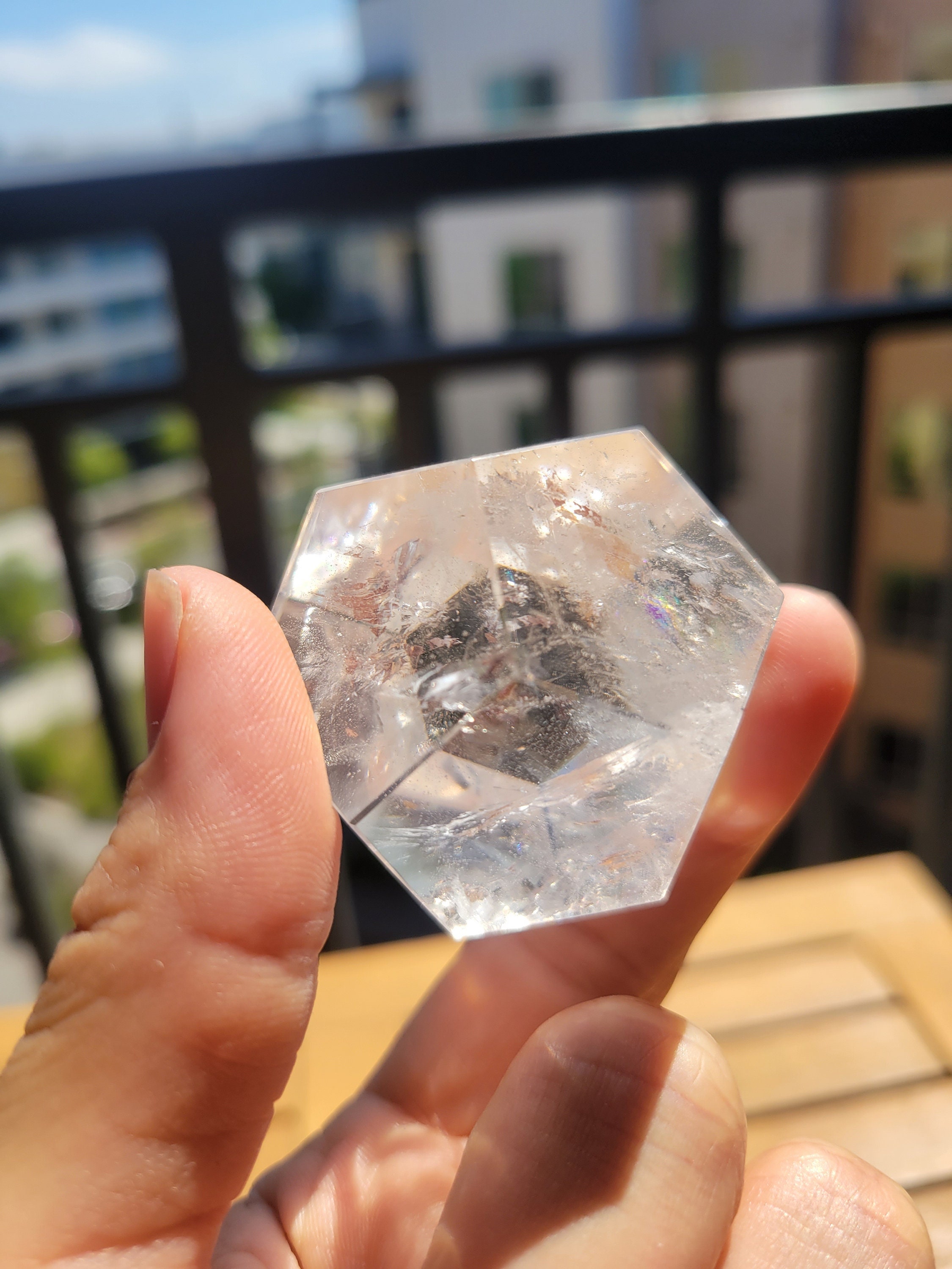 Lemurian Dodecahedron Quartz Crystal From Minas Gerais Brazil - Etsy