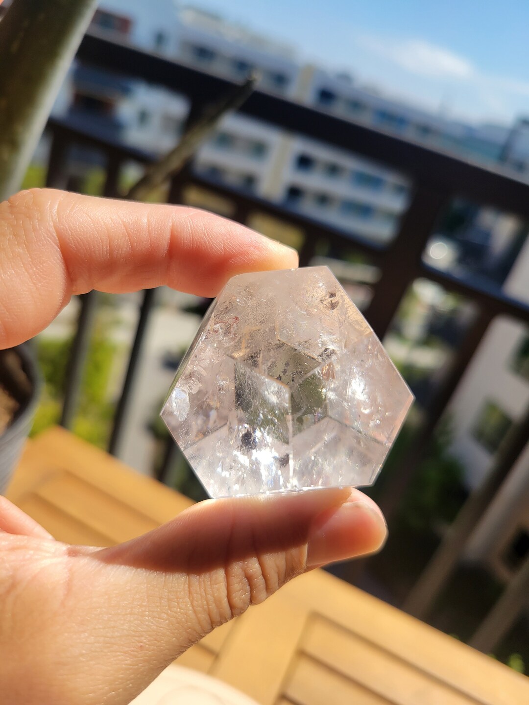 Lemurian Dodecahedron Quartz Crystal From Minas Gerais Brazil - Etsy