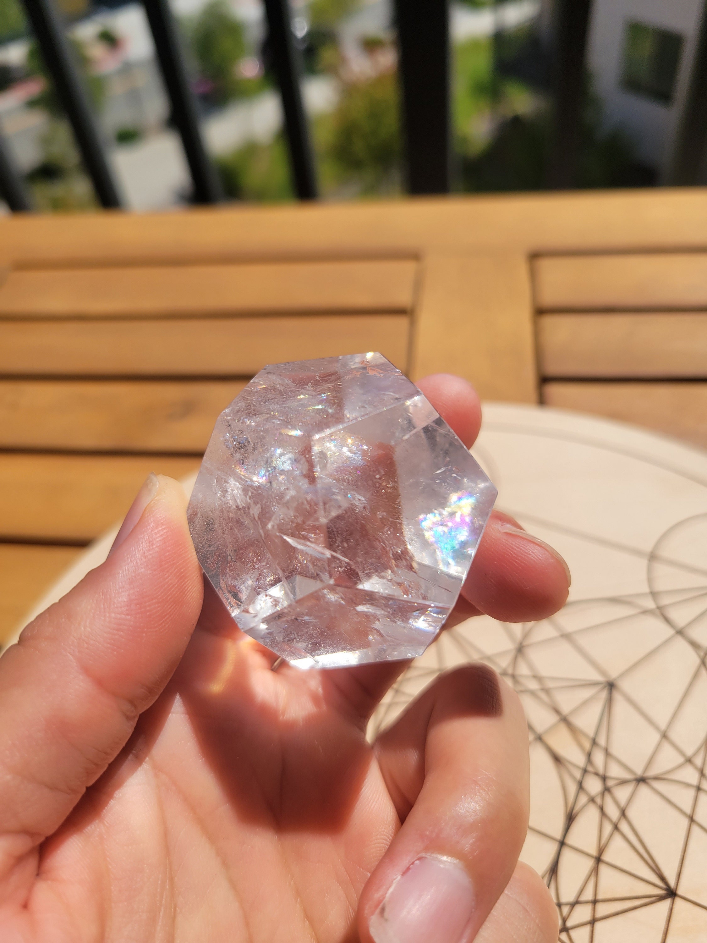 Lemurian Dodecahedron Quartz Crystal From Minas Gerais Brazil - Etsy