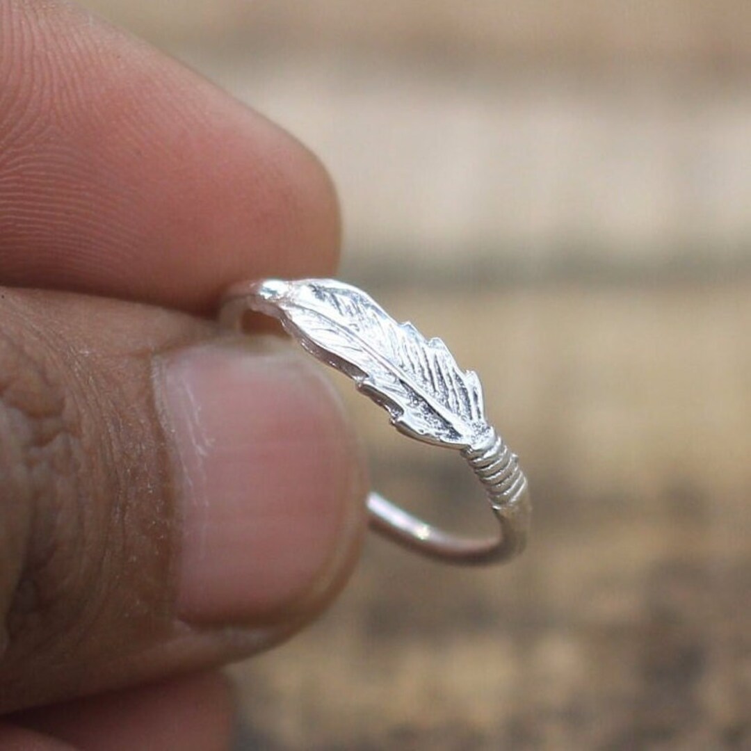 Wing Ring, Wing Ring, Handmade Silver Wing Ring, Unisex Ring, Designer ...