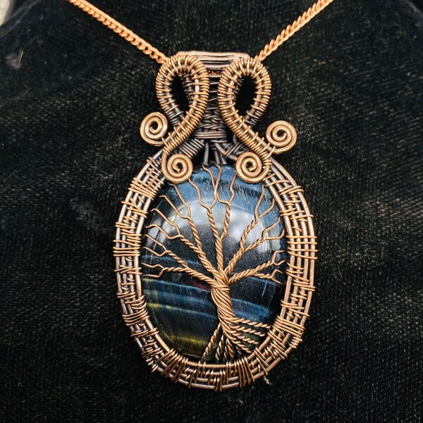 Wire Wrap Tree Pendant - Etsy