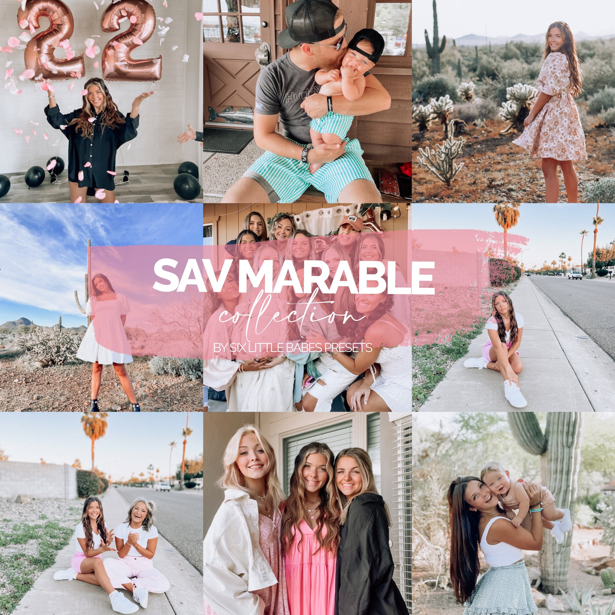 6 Mobile Lightroom Presets Savannah Marable Collection - Etsy