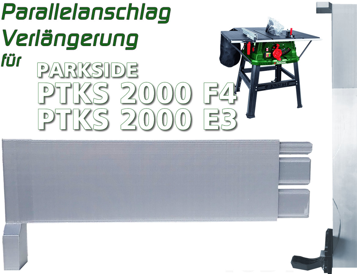Parallel Stop Extension Stop Table Saw Parkside PTKS 2000 F4 E3 - Etsy
