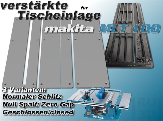 Table Insert for Makita MLT 100 Table Saw Normal or Zero Gap Zero Gap Etsy Ireland