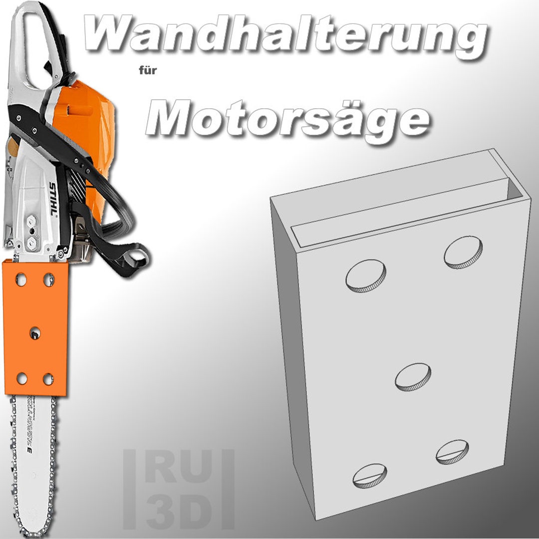 Wall Mount for Chainsaw, Chainsaw Holder, Chainsaw Bracket - Etsy