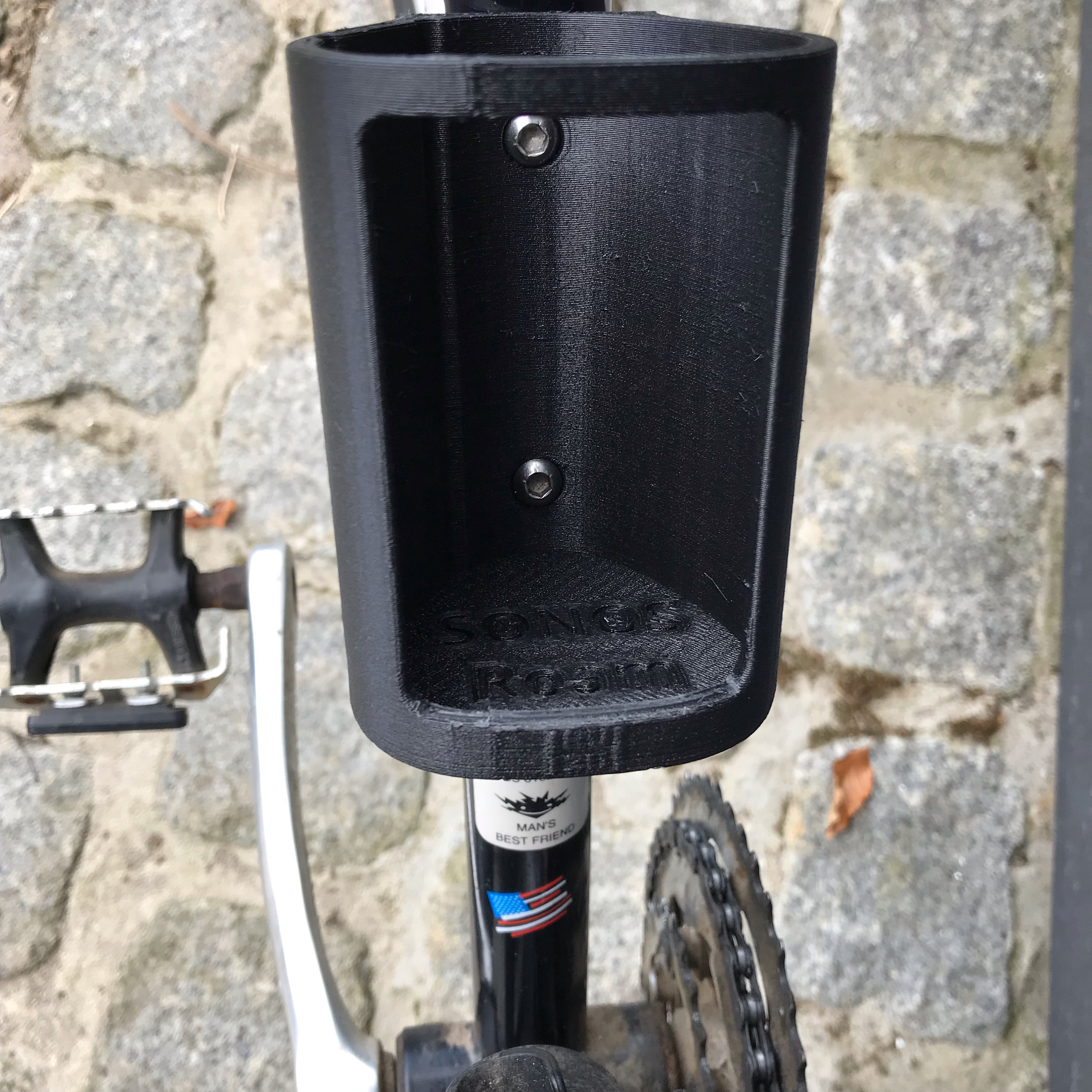 Bicycle Mount for Sonos Roam Bluetooth Speaker Holder, Matt Carbon - Etsy