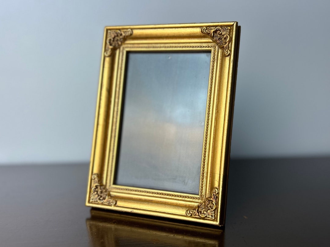 Vintage Ornate Gold 4x6 Photo Picture Frame for Wall or Table ...