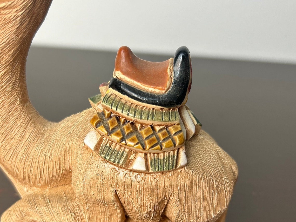 Vintage Artesania Rinconada Earthenware Ceramic Bactrian Camel Figurine ...