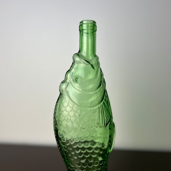 Glass Fish Bottle - Etsy