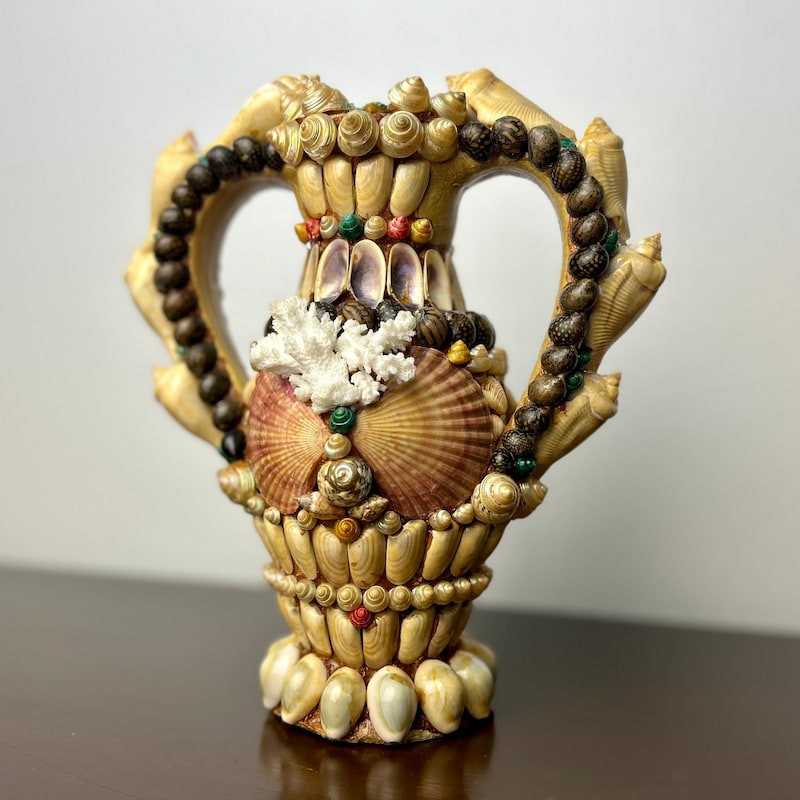 Seashell Vase - Etsy