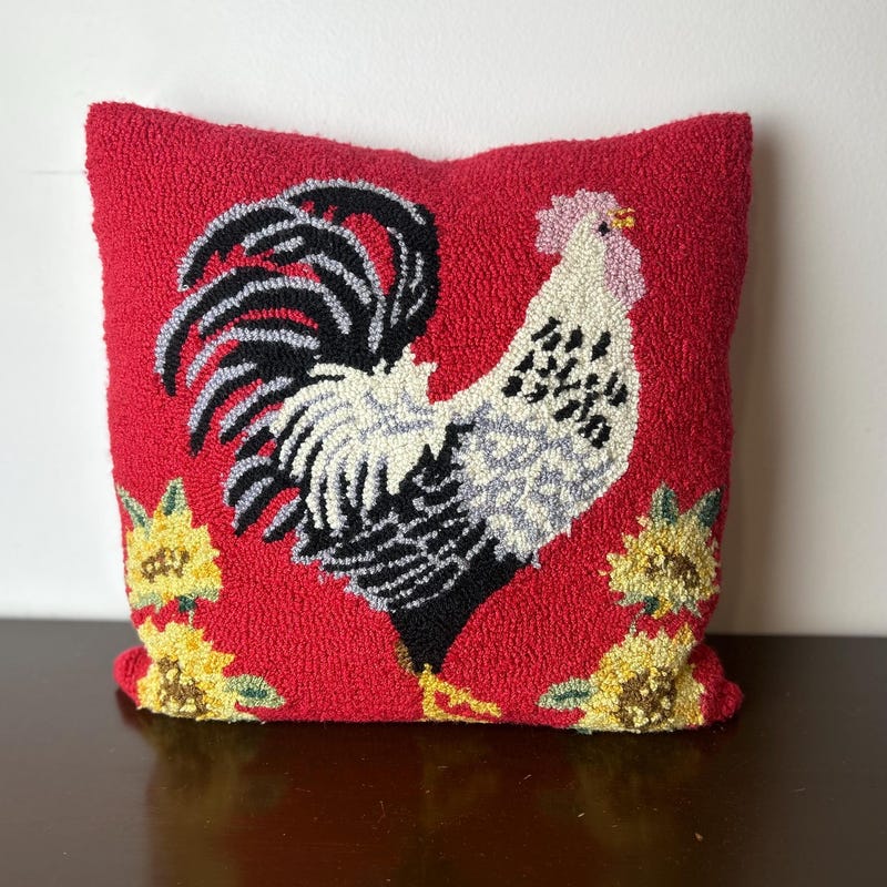 Chicken Throw Pillow - Etsy