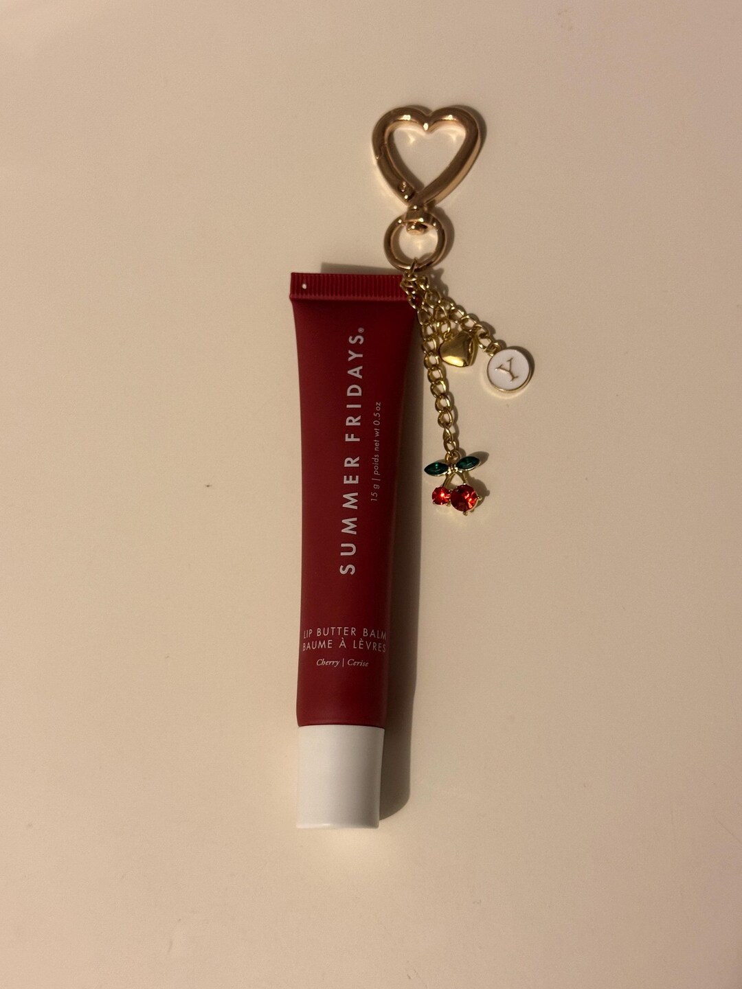 Summer Fridays Cherry Lip Balm Keychain - Etsy
