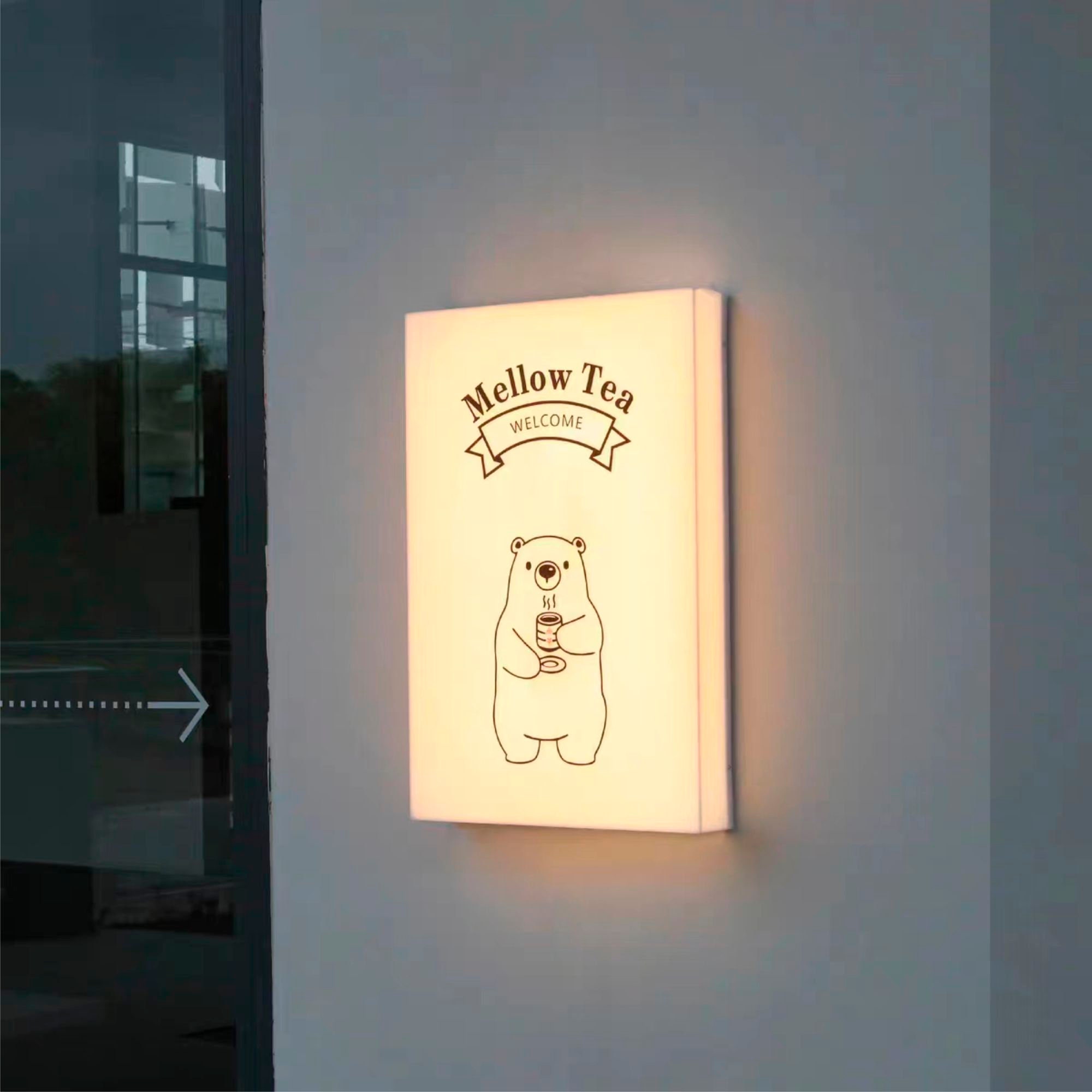 Square Street Light Box,advertising Light Box Sign,luminous Hospital ...