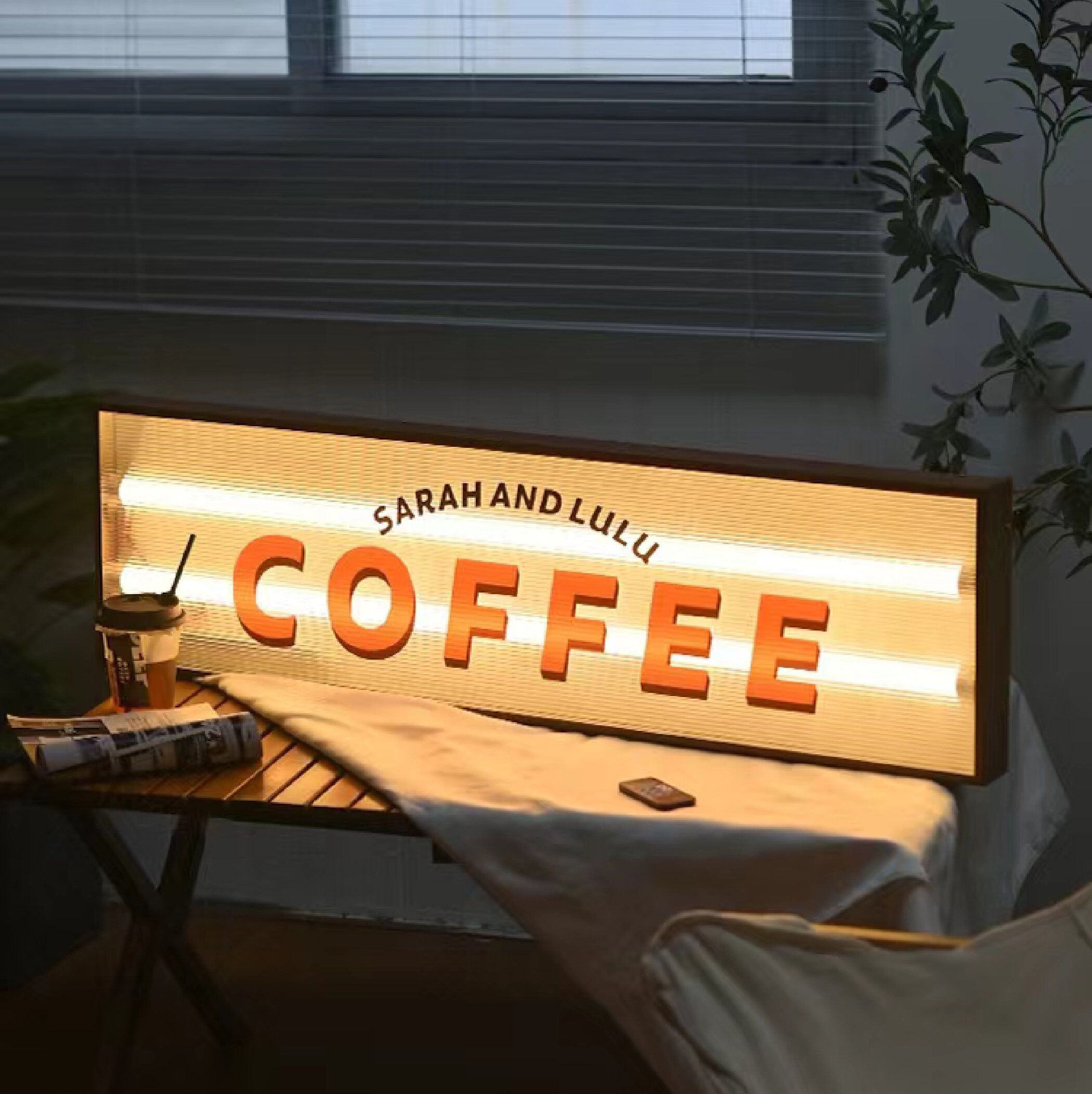 Custom Modern Art Shop Logo Light Box,led Store Advertising Sign Box ...