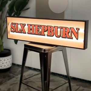 Custom Acrylic Business Logo Light Box,led Store Lights up Sign,modern ...