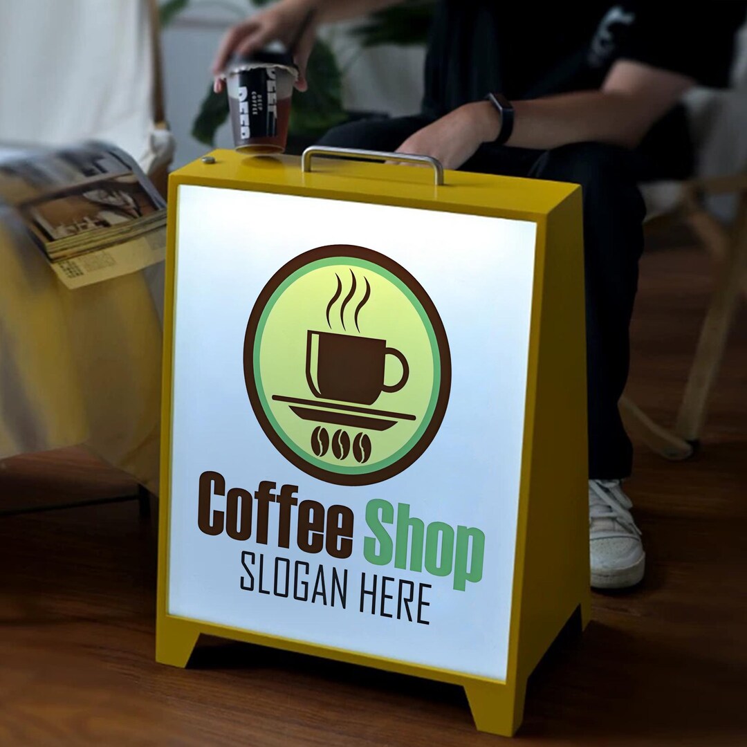 A-frame LED Lightbox Sign | Wireless Portable Advertising ...