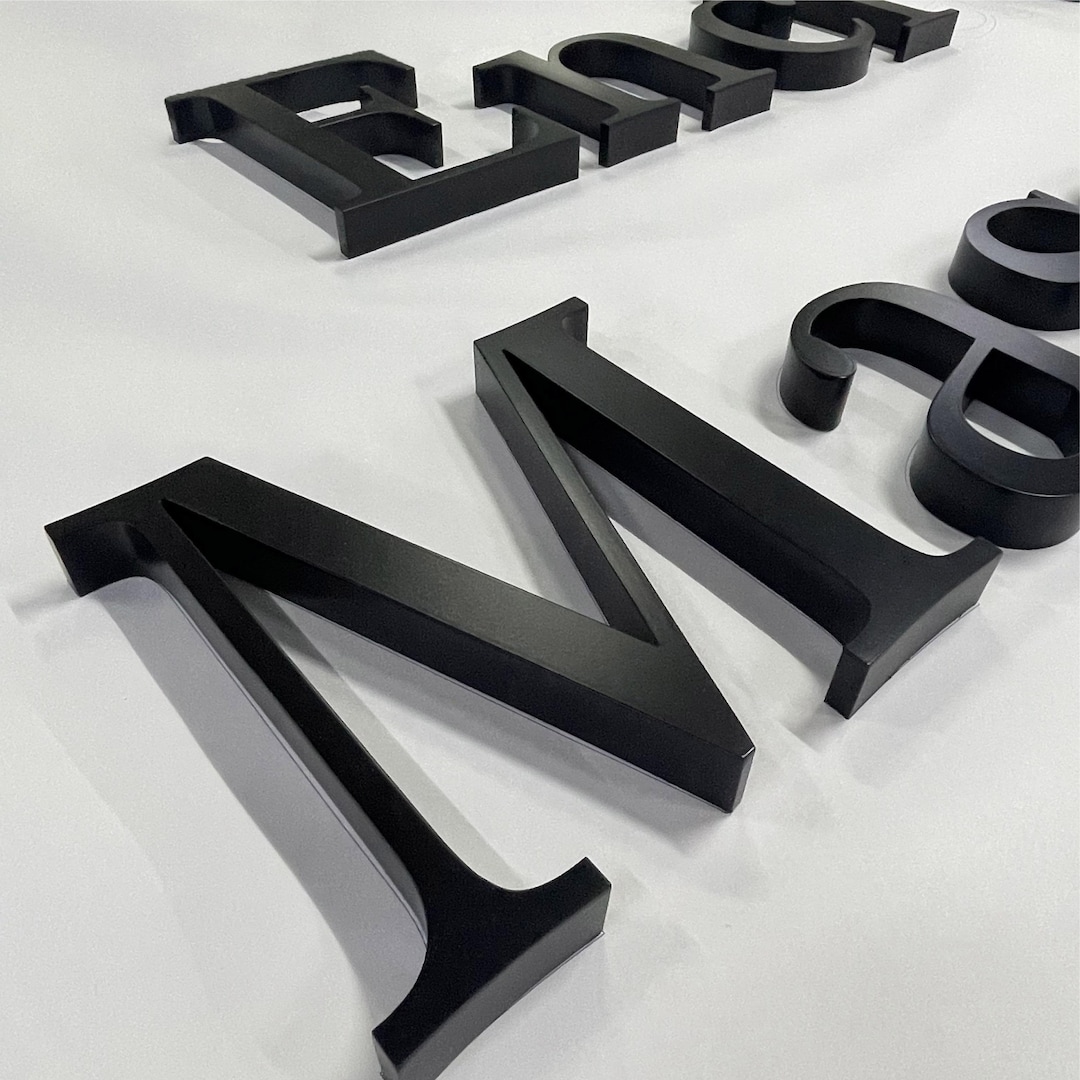 Modern Business Office Logo,custom Steel Letter Wall Hanging Sign ...