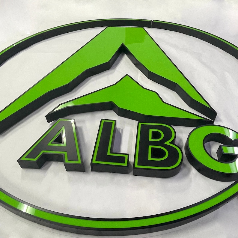 Custom Modern Advertising Signage,outdoor Logo Signs for Business,3d ...