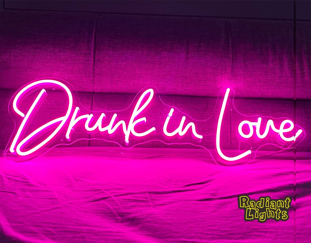 Drunk in Love, Wedding Decor, Home Decor,personalized Gifts, Custom ...