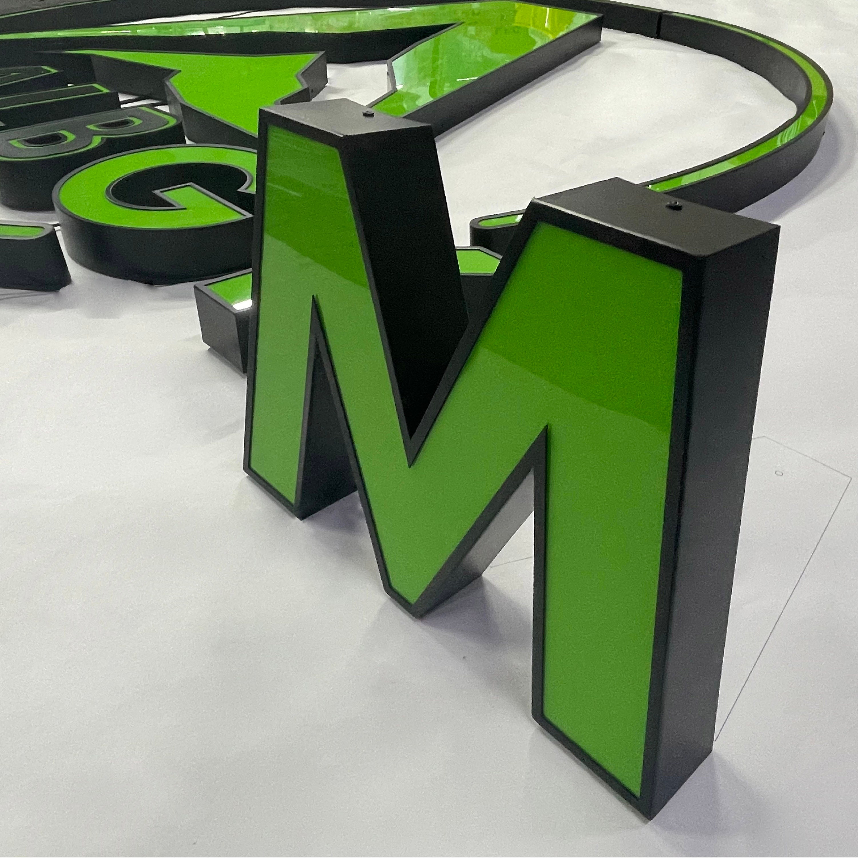 Custom Modern Advertising Signageoutdoor Logo Signs for - Etsy