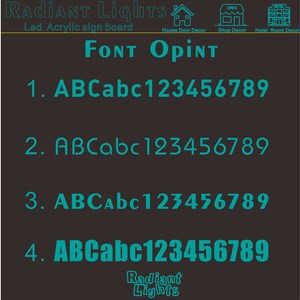 Customized LED Acrylic Signs for Eye-catching Outdoor,led Lights up ...