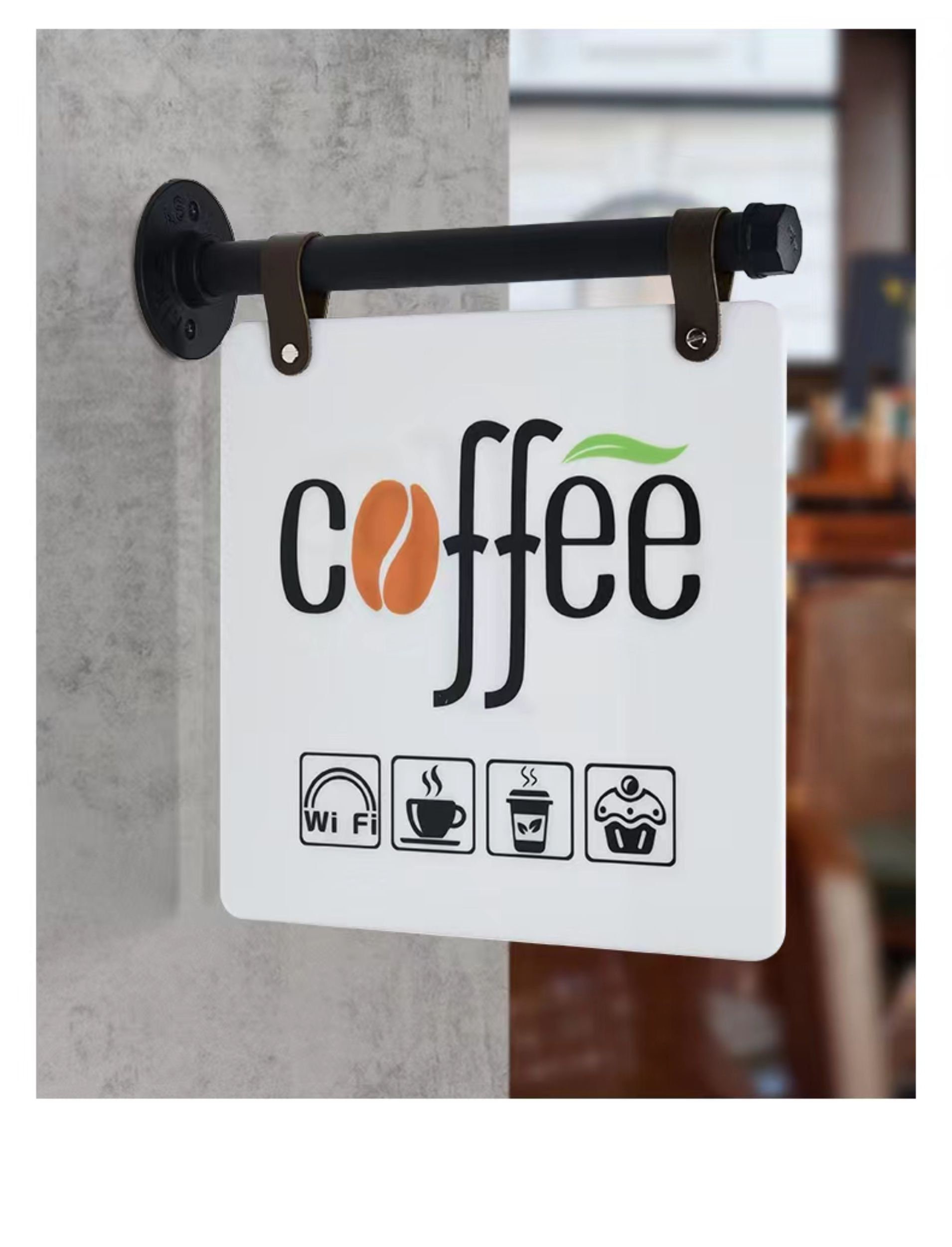 Custom Advertising Sign Board,personalized Square Shop Advertising ...