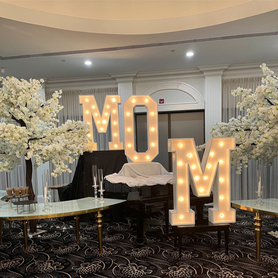 Wedding Marquee Letter,custom All Number&english Marquee Letter Sign ...