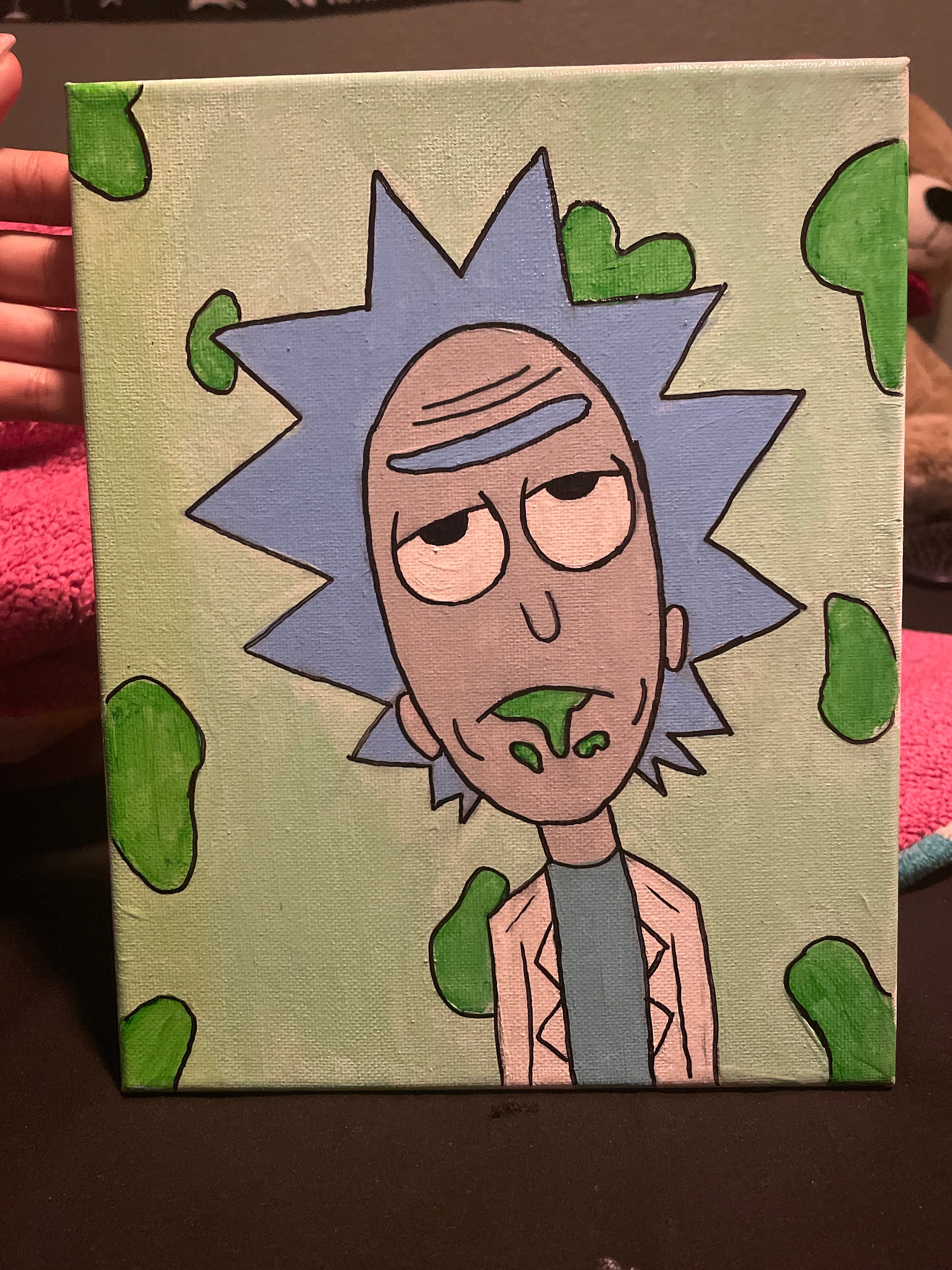 Rick Painting - Etsy