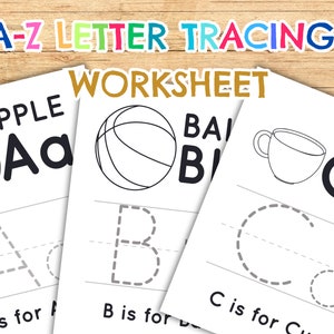 Printable Alphabet Learning Sheets Preschool Gradeschool Tracing Sheets ...