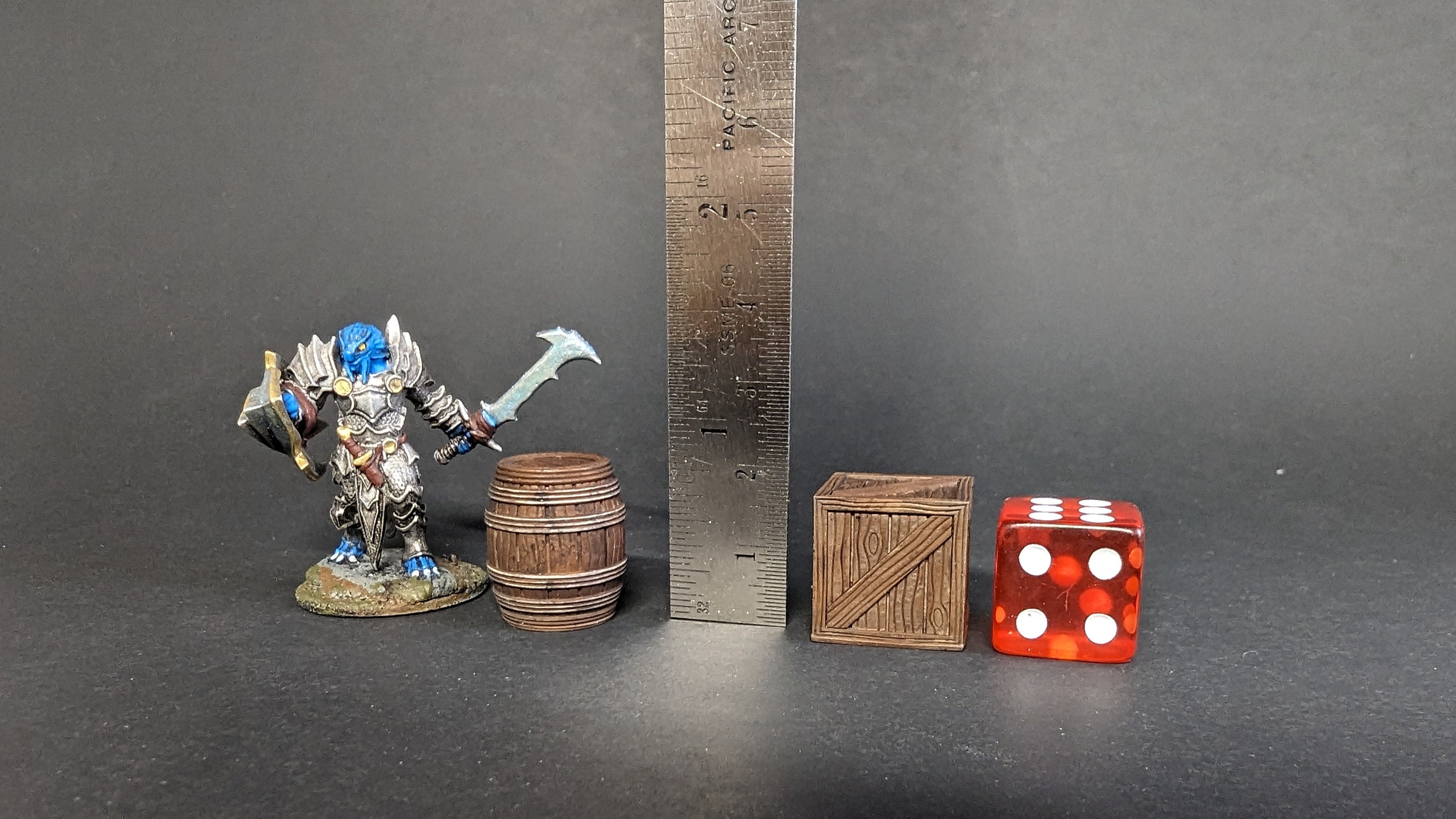 Painted Crates and Barrels for Rpg/dnd/tabletop - Etsy