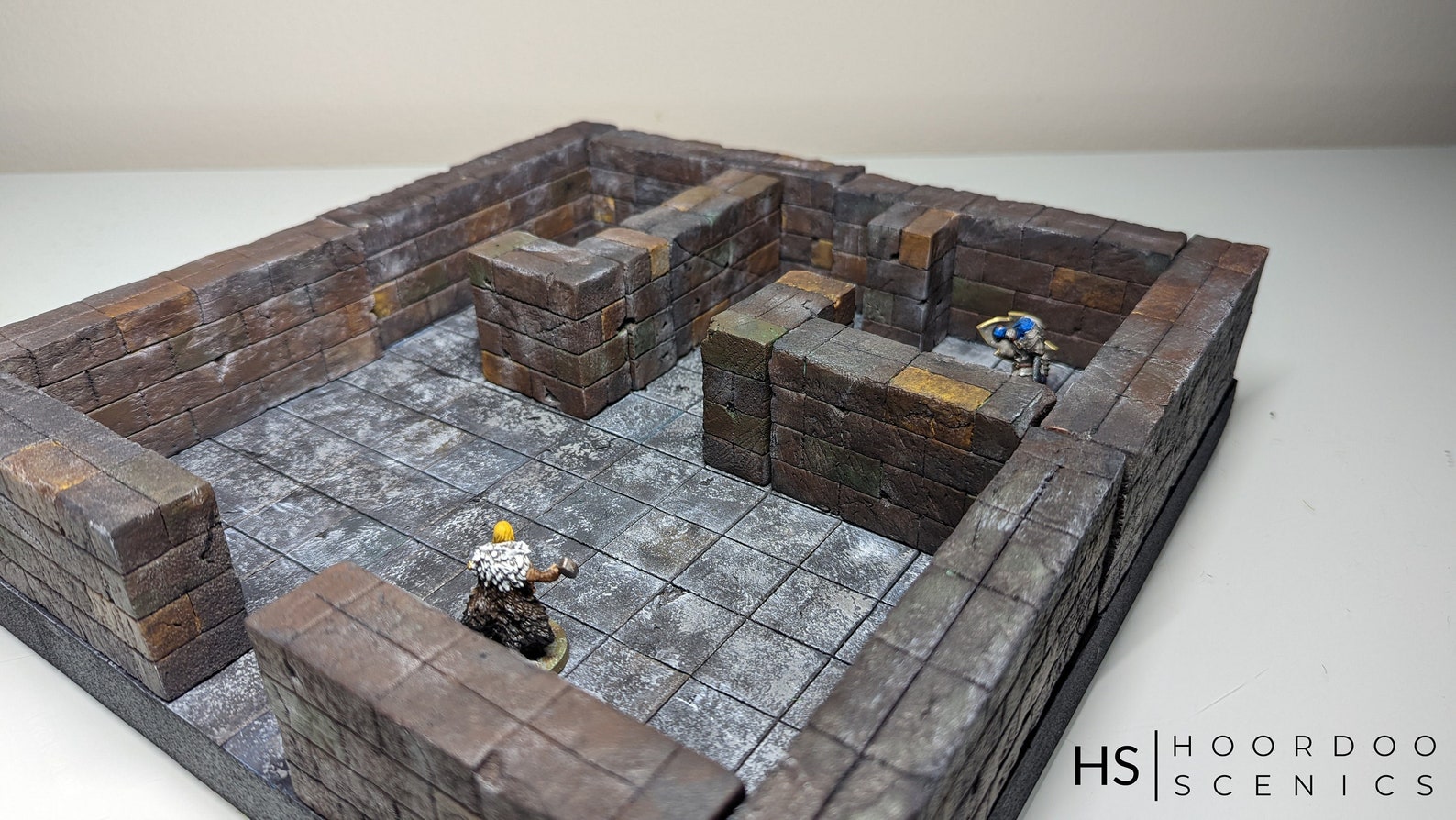 Complete Dungeon Set With Modular Walls B-001 - Etsy