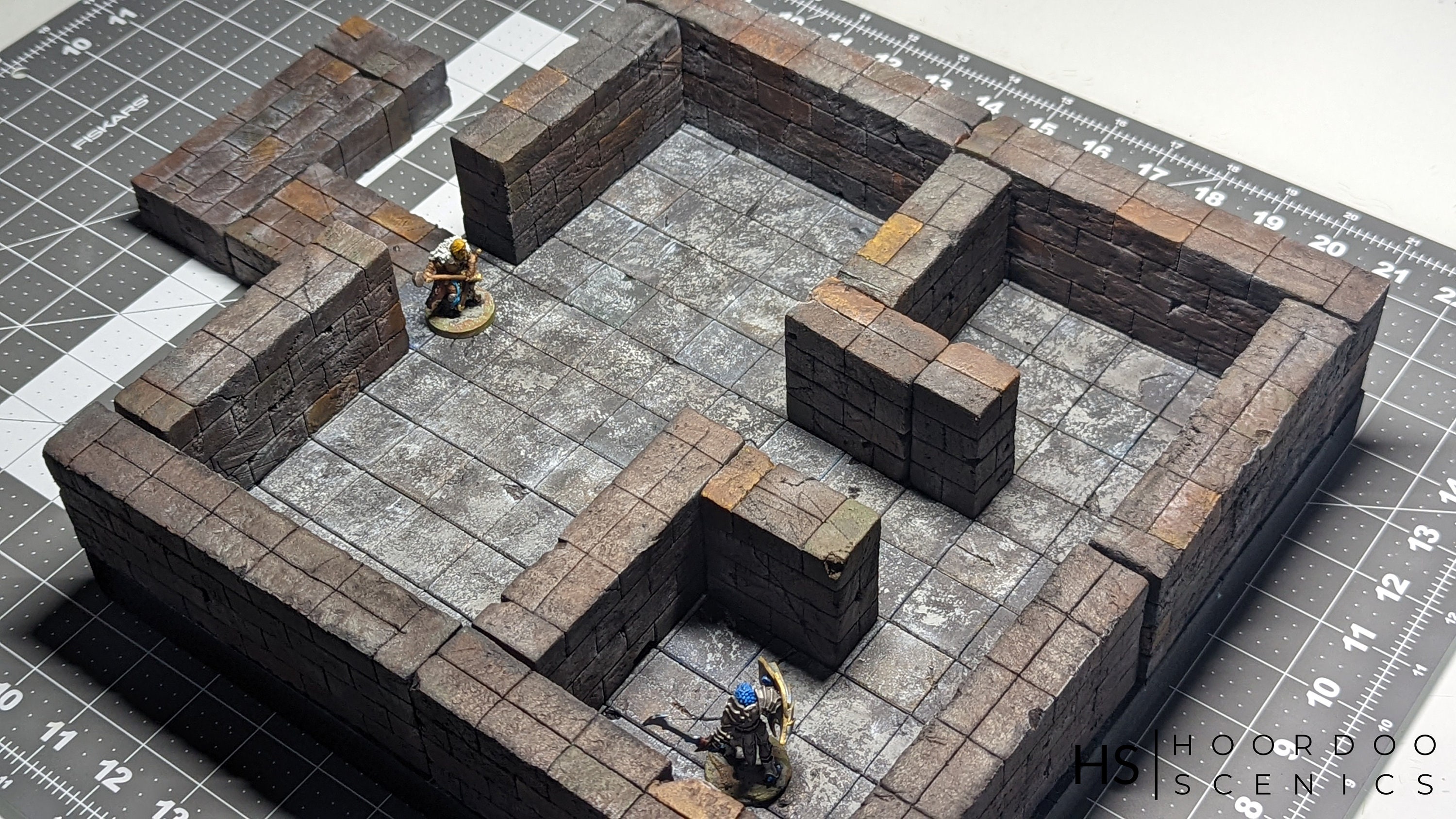 Complete Dungeon Set With Modular Walls B-001 - Etsy
