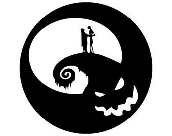 Jack Skellington Car Sticker - Etsy