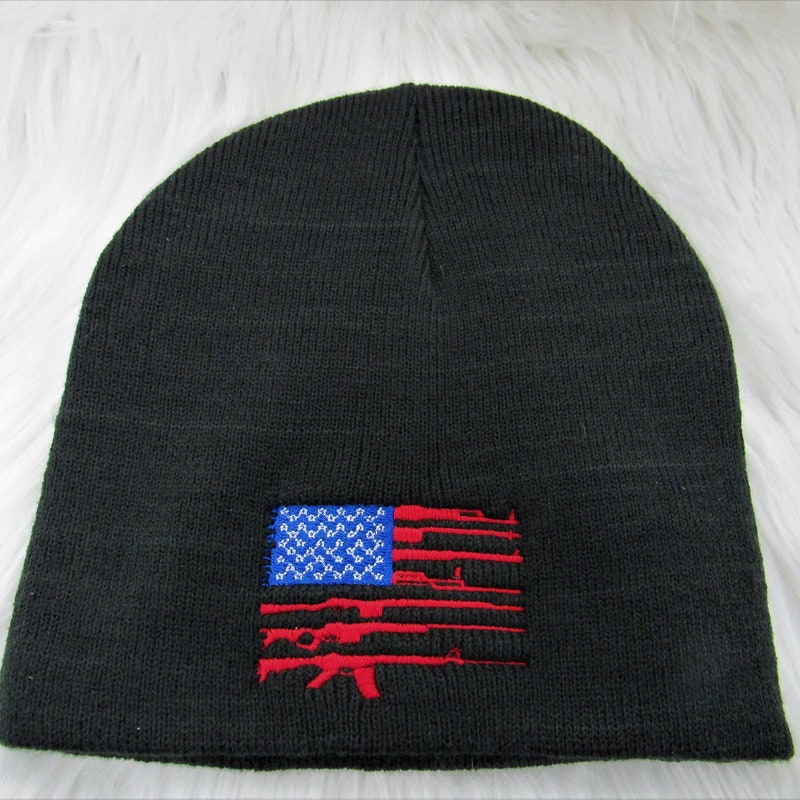 Flag Beanie - Etsy