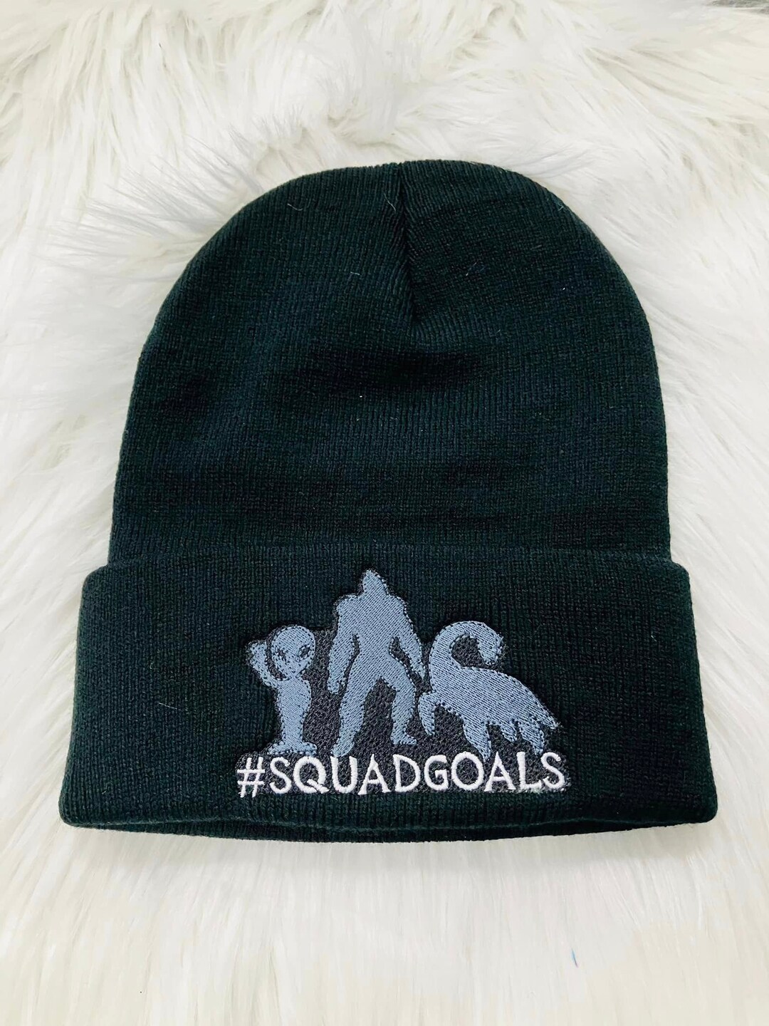 Squad Goals Cryptid Beanie - Free Domestic Shipping - Etsy