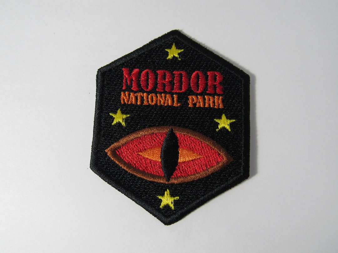 Mordor Park Patch With Backing Options, Shipping Included - Etsy