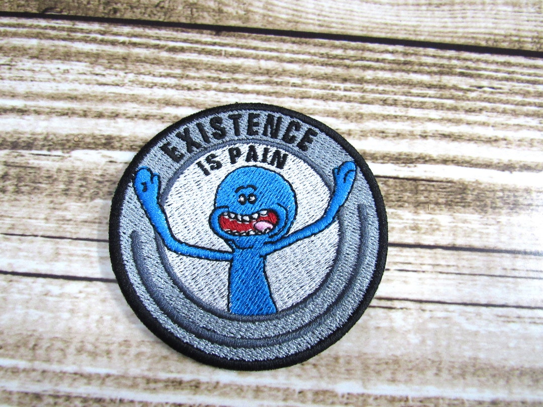 Existence is Pain Patch With Backing Options, Shipping Included - Etsy