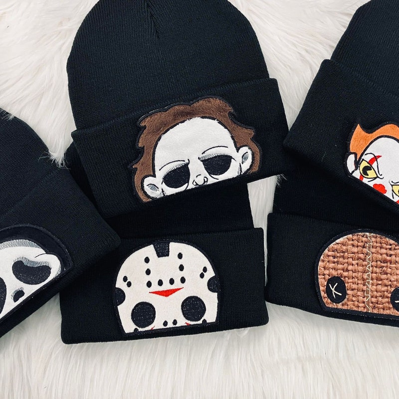 Graphic Beanie Hats - Etsy