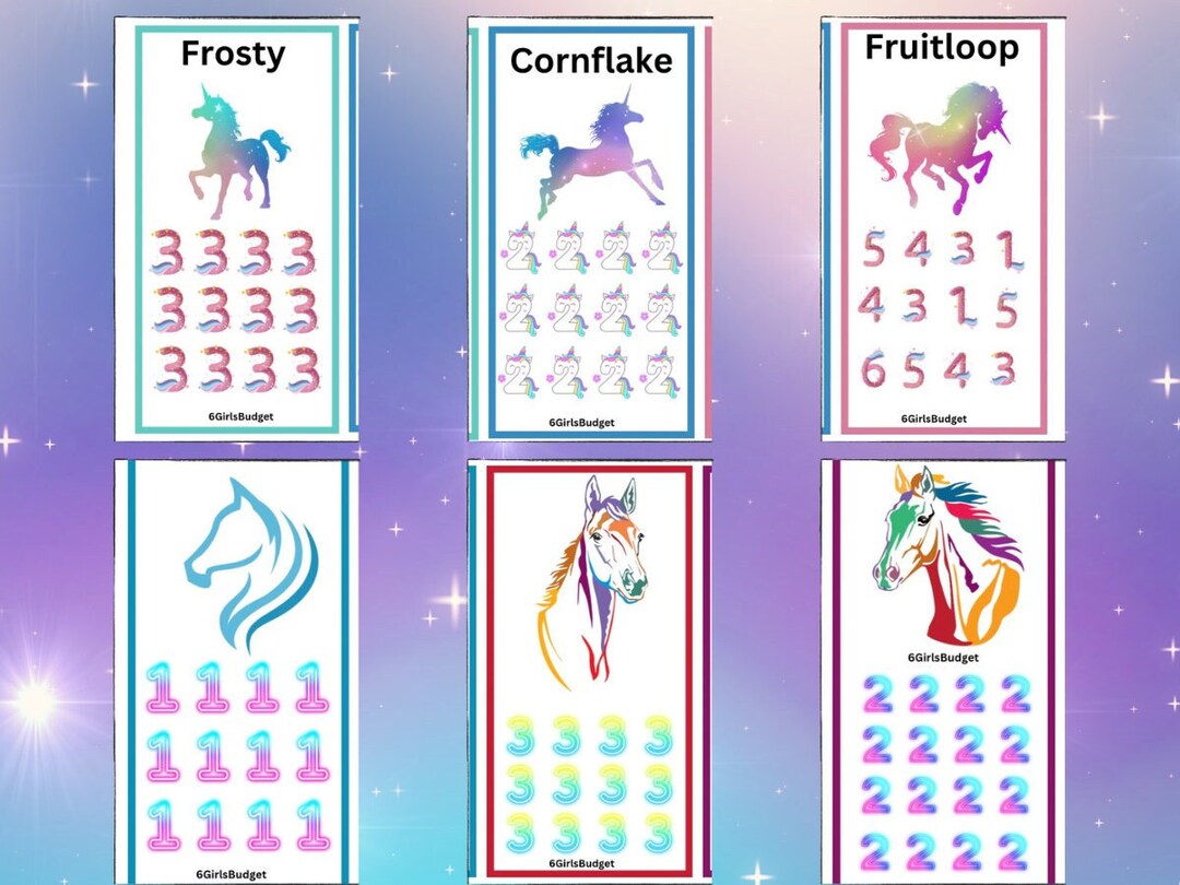 Unicorn Saving Challenge, Horse Saving Challenge, Equine Saving ...