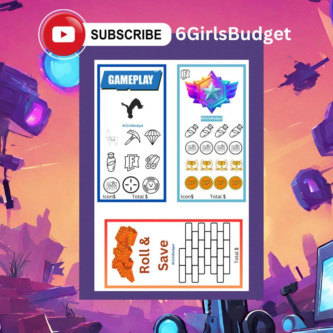 Gamer Mini Saving Challenge | Low Income | Cash Stuffing | Gamer Money ...