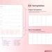 Student Digital Notebook, Notes for Students, College, Academic ...