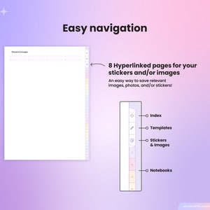 Digital Multi Notebook for Students, 12 Notebooks in One, College ...