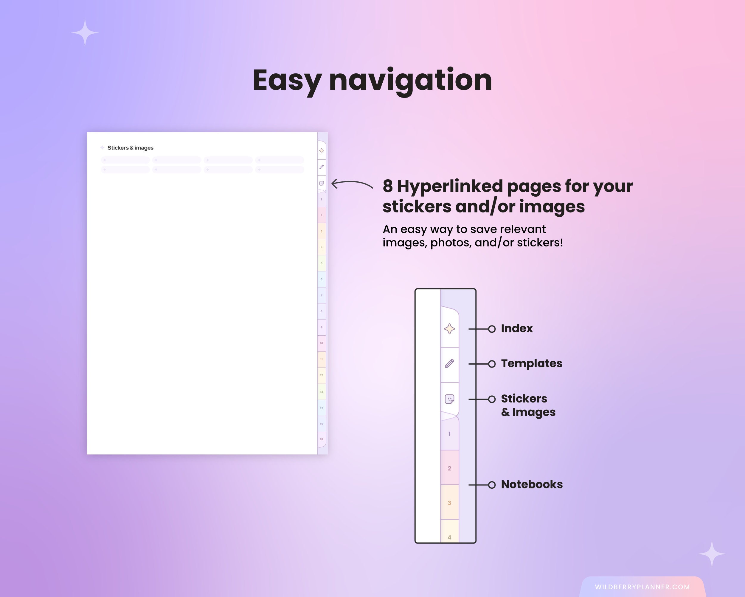 Digital Multi Notebook for Students, 12 Notebooks in One, College ...
