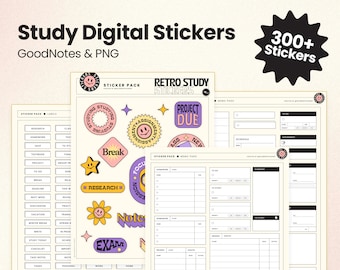 Student Digital Stickers for Planner Goodnotes Precropped - Etsy