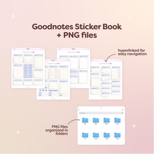 Student Digital Stickers, Pastel and Neutral Stickers, Goodnotes ...